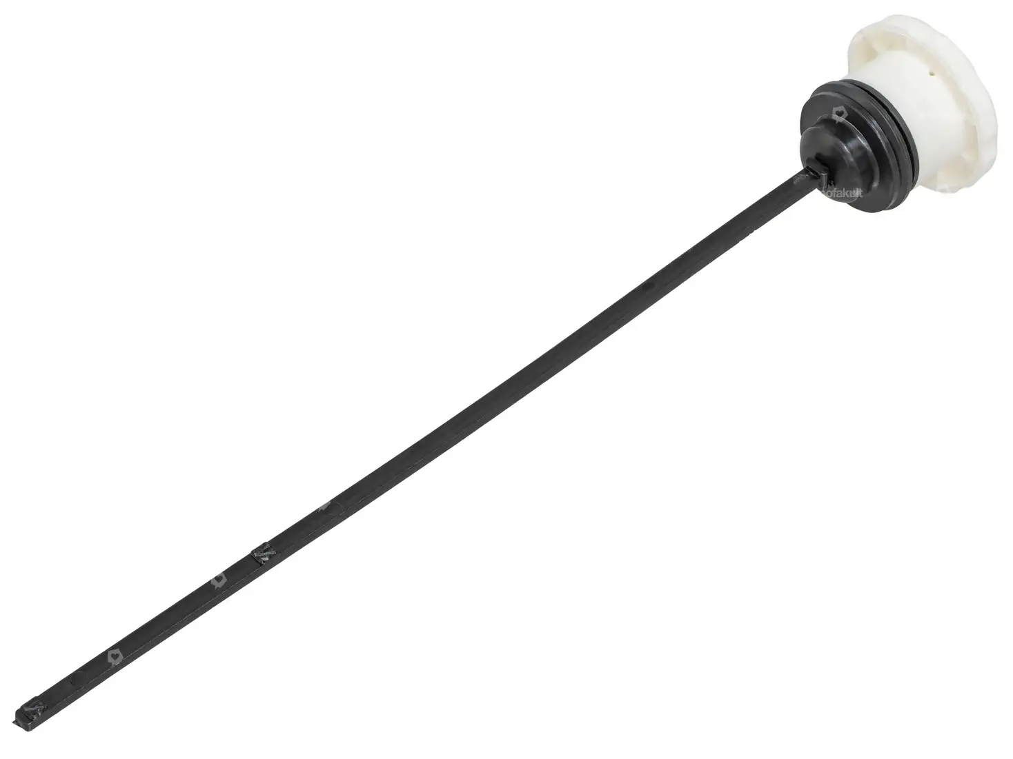 Tank cap with dipstick white NOS | Piaggio Ciao | mofakult