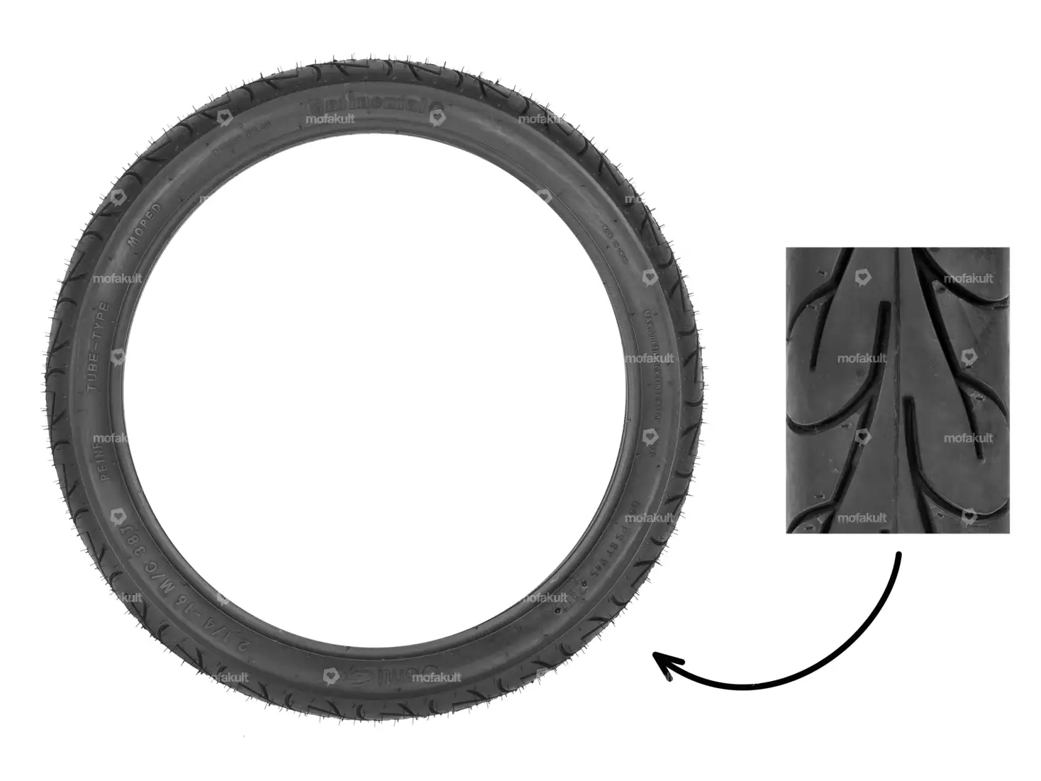 Continental Go 2.25 x 16" tires Semi-Slick | mofakult